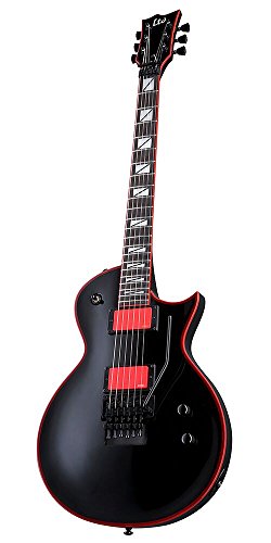 ESP LTD GH-600 Signature Series Gary Holt Electric Guitar with Case, Black