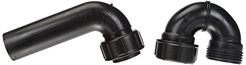 Geberit - Odour trap made of PE, dn 50/50 input from above, horizontal output, 152 039 161