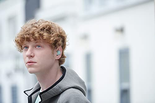 Sony WF-C500 True Wireless Headphones - Up to 20 Hours Battery - Charging case - Voice Assistant Compatible - Built-in mic for Phone Calls - Reliable Bluetooth - Mint Green
