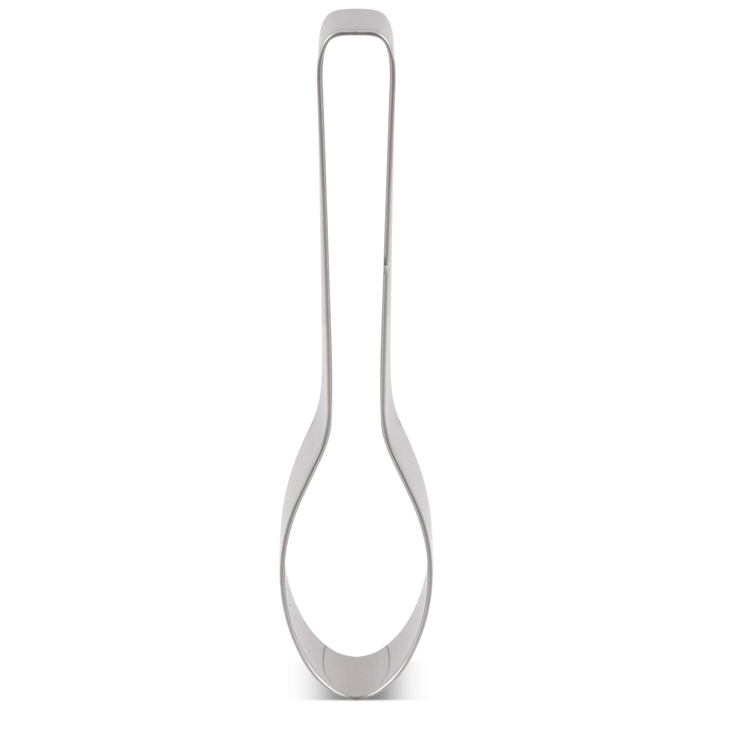 LILIAO Spoon Cookie Cutter Tea Party Fondant Biscuit Cutter - 1.2 x 4.6 inches - Stainless Steel