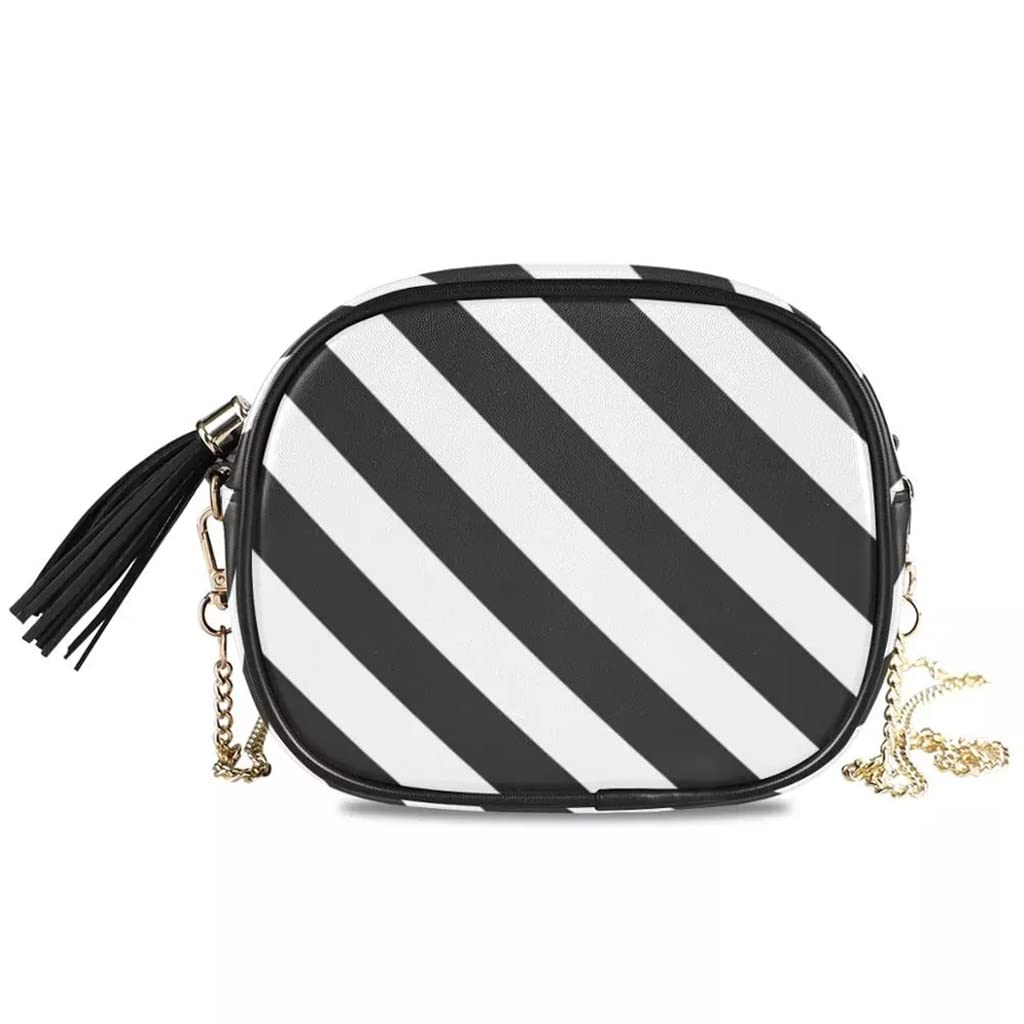 GHGHF Fashion Chian Mini Women Handbag PU Leather Shoulder Bag Lock Messenger Box Crossbody Tote