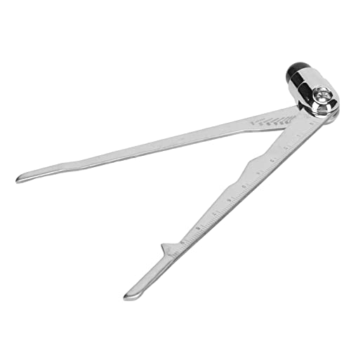 Neurological Percussion Hammer, Portable Stainless Steel Safe Smooth Professional Neurological Diagnostic Hammer Ergonomic for Muscle for Men