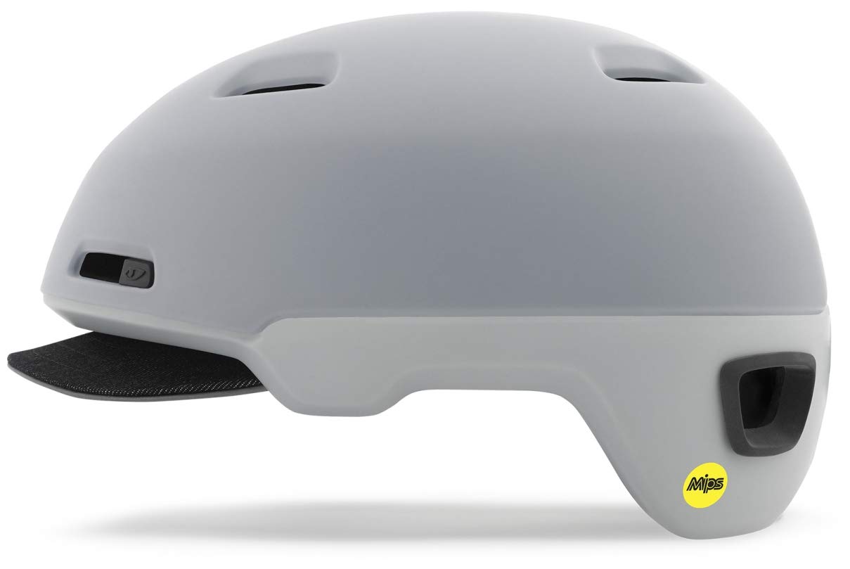 Giro Sutton MIPS Adult Urban Cycling Helmet - Medium (55-59 cm), Matte Grey (2021)