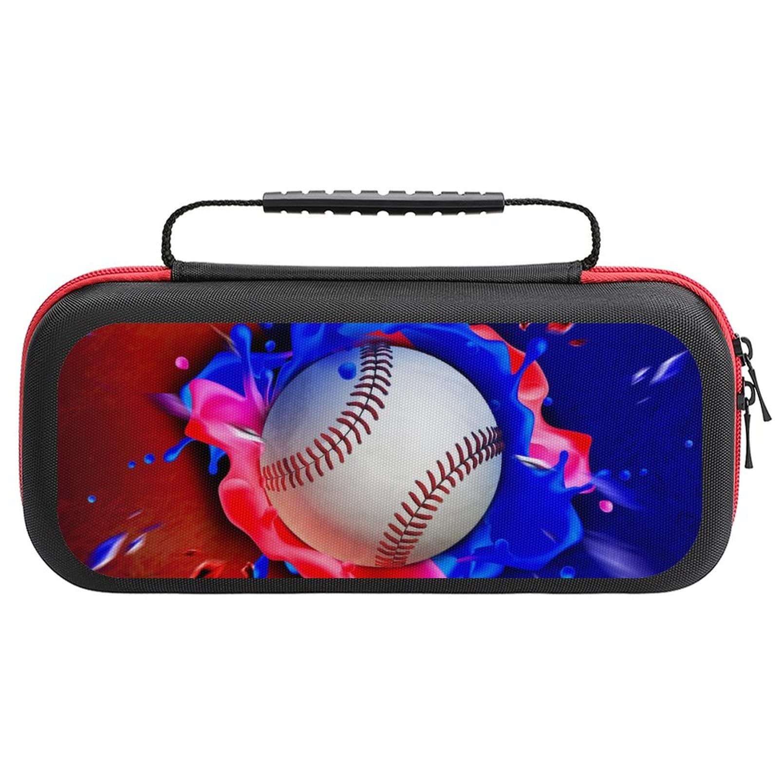 GADZILLE Switch Carrying Case Compatible with Nintendo Switch Baseball Switch Game Case with 20 Games Cartridges Hard Shell Travel Carrying Case for Nintendo Switch Console & Accessories