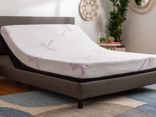 Tulo by Mattress Firm | 6 INCH Memory Foam Lavender Mattress | Pain-REDUCING Pressure Relief | Full Size