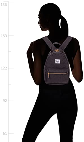 Herschel Nova Backpack, Black Crosshatch, Mini 9L