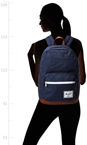 Herschel Pop Quiz Backpack, Navy/Tan, Classic 22L