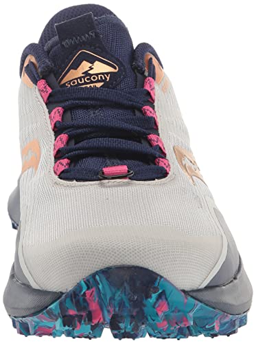 Saucony Women's Peregrine 12 Trail Running Shoe, Prospect Glass, 8.5