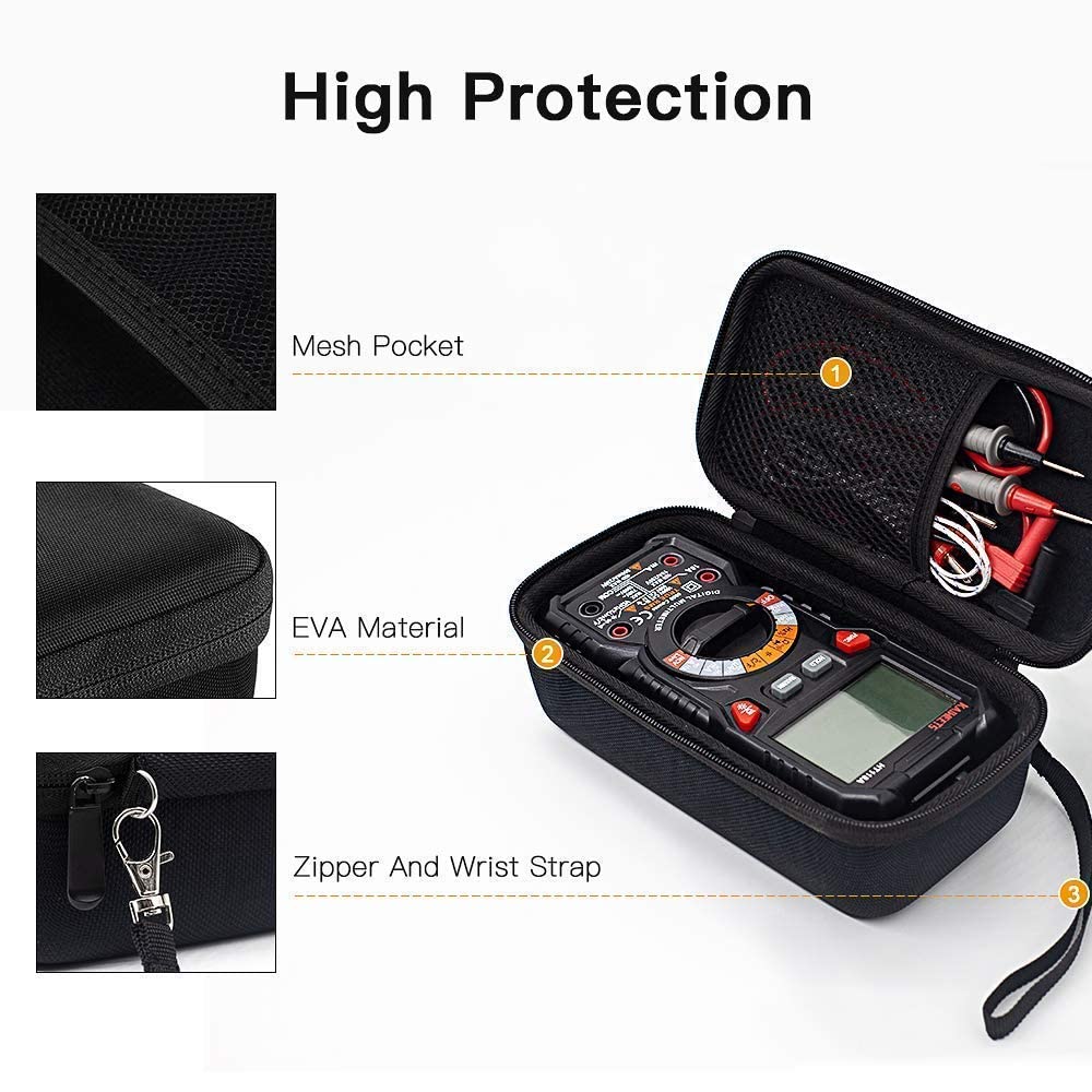 KAIWEETS HT118A Multimeter with Portable Case