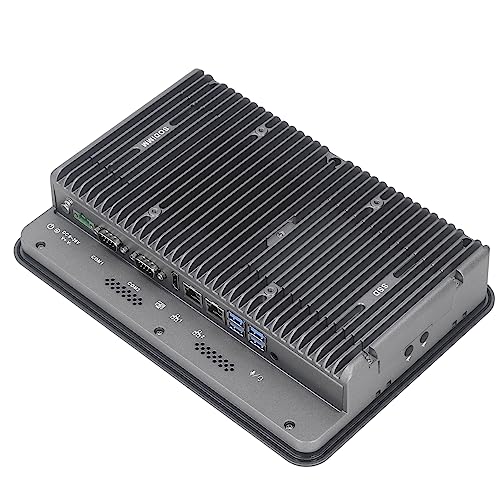 Industrial Tablet PC, Quiet 100β240V Sensitive Rugged Touchscreen Tablet Efficient Heat Dissipation Single Point Control Dustproof for Electronic Education (US Plug)