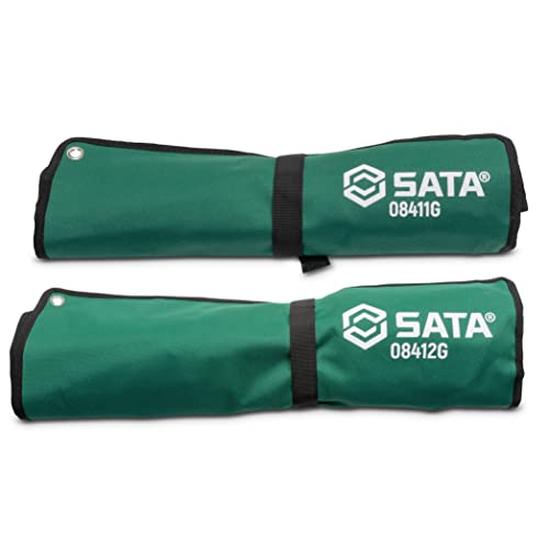SATA 38 Piece  12 Point Combination Wrench Set | SAE 1/4" to 15/16" & Metric 6mm to 32mm |  ST08416G