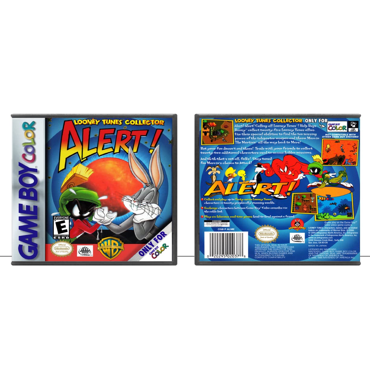 Looney Tunes Collector: Alert! | (GBC) Game Boy Color - Game Case Only - No Game