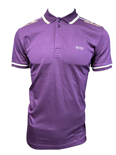 Hugo Boss Men's Paule 2 Polo Shirt, Purple, L