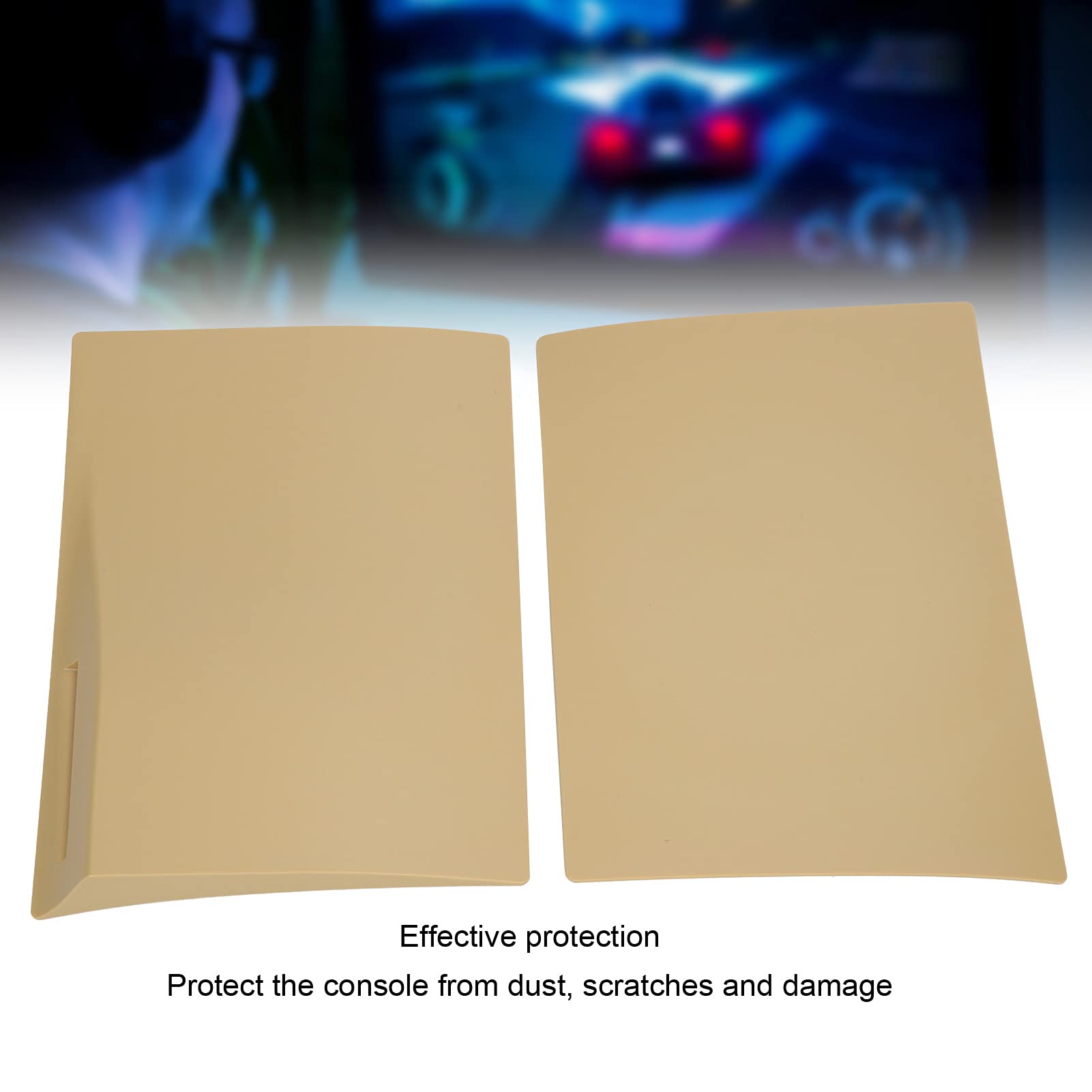 Host Protection Panel, Sturdy Scratch Resistant Detachable Console Housing for Home for Bedroom for Living Room
