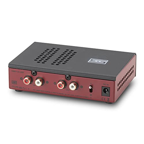 Schiit Magni Heretic Affordable No-Excuses Op-Amp Headphone Amp & Preamp (Black)