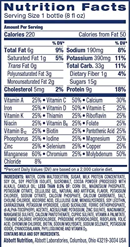 Ensure Original Nutrition Shake, Milk Chocolate, 8 Ounces, 12 Count
