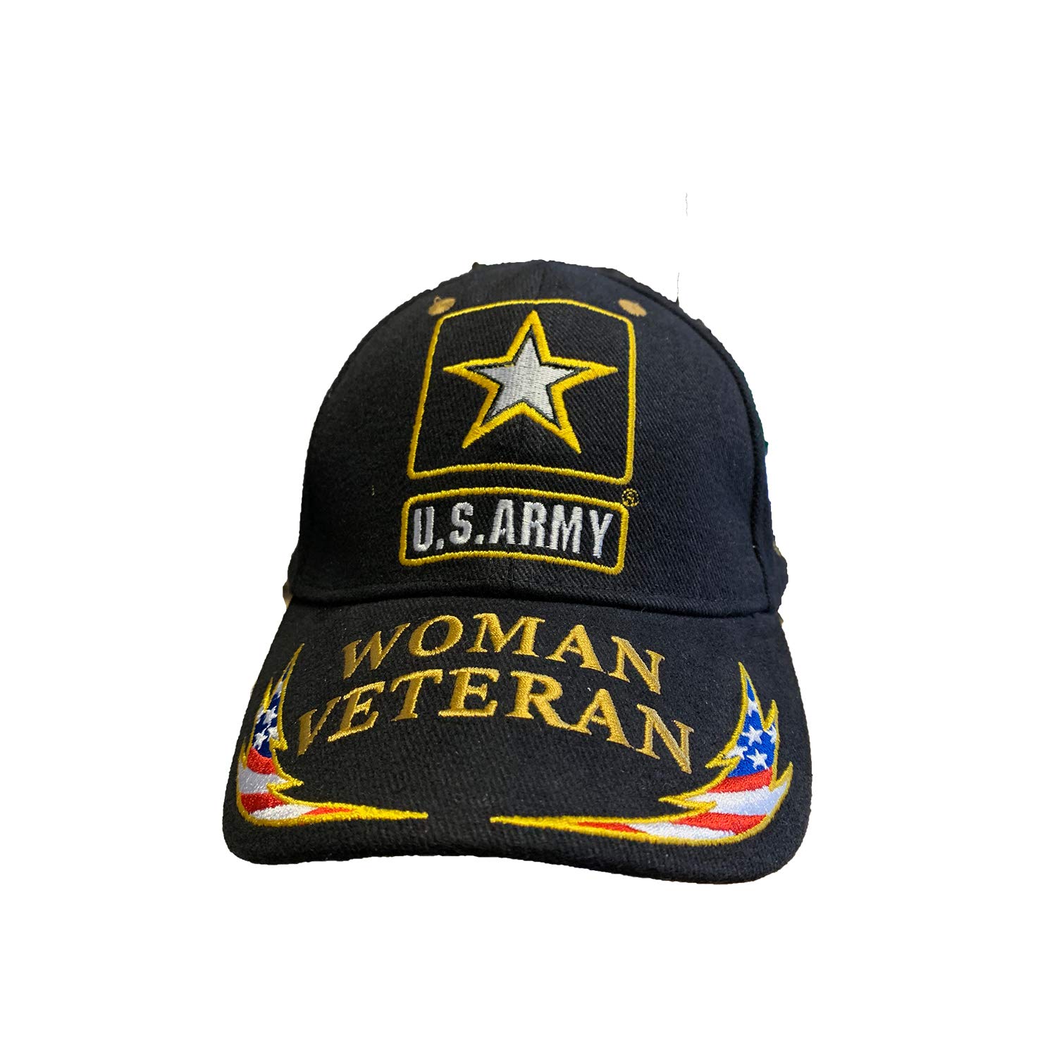 FindingKing U.S. Army Woman Veteran Hat Black