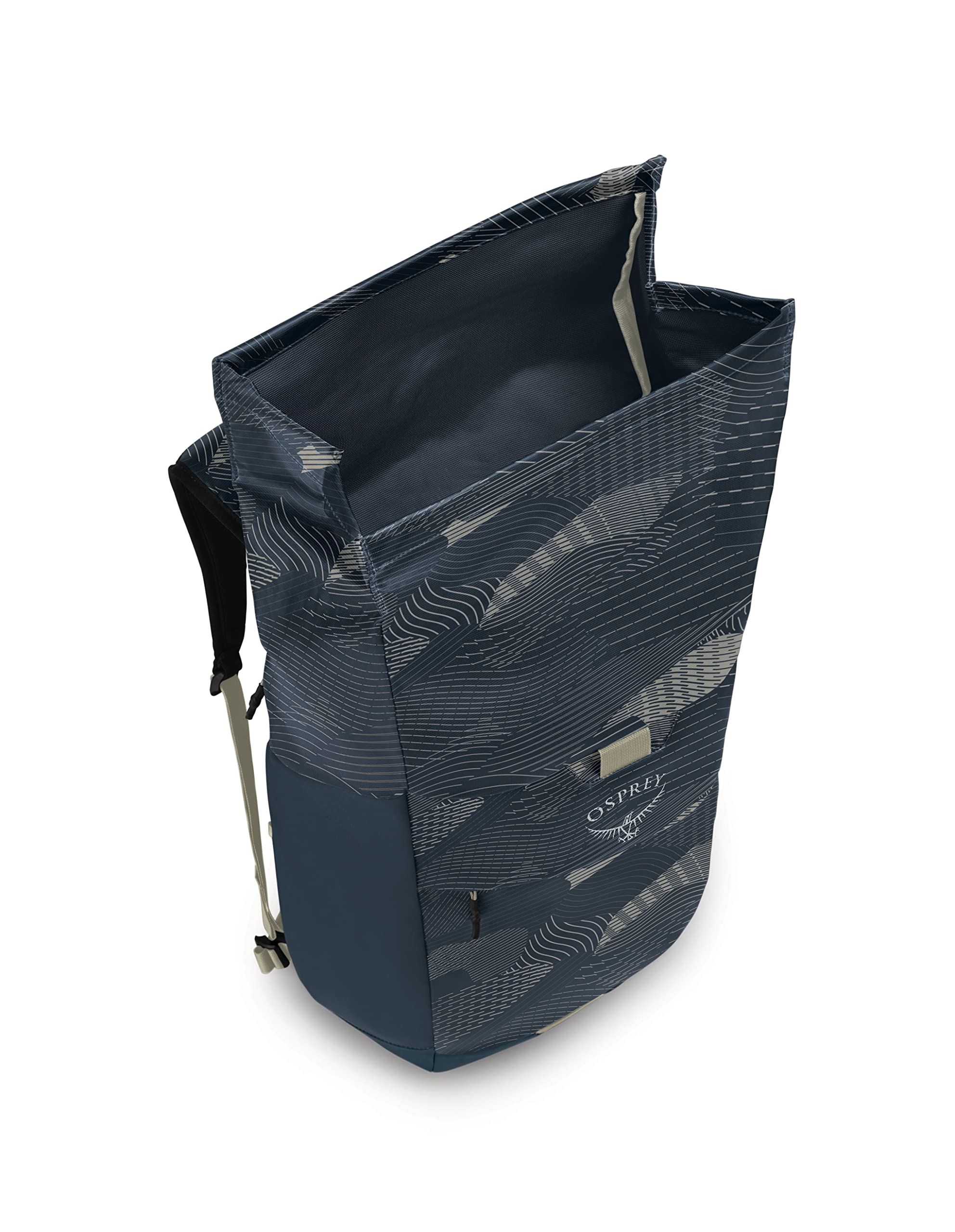Osprey Transporter Roll Top Laptop Backpack, Camo Lines Print, One Size