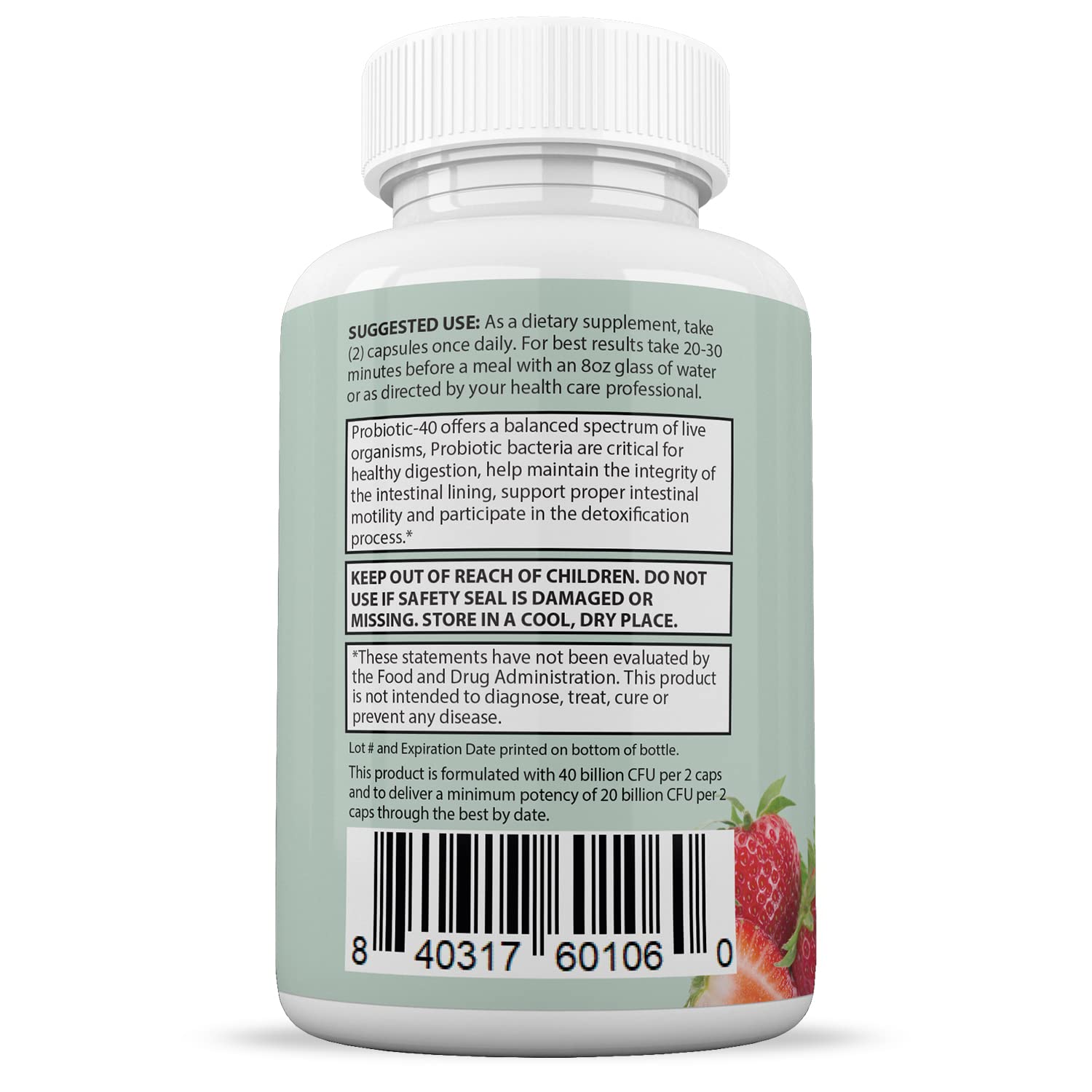 Justified Laboratories (10 Pack) Prodentim Max 40 Billion CFU Oral Probiotic Supports Strong Healthy Gums Teeth Bad Breath 600 Capsules