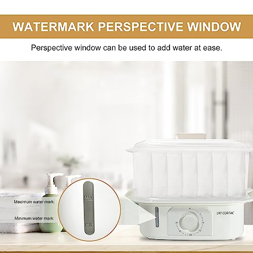 LKT COBTAC Towel Steamer,Portable Hot Towel Steamer,Small Towel Steamer with Quickly Heating in 10 Mins,Towel Steamer with Auto Off Timer,Large Capacity Towel Steamers