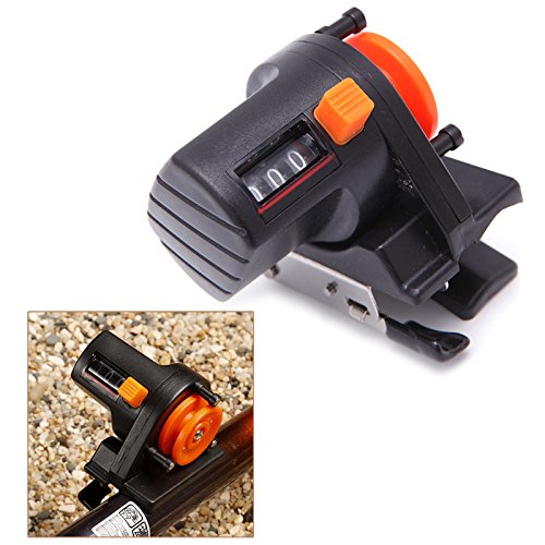 EWRT Fishing Line Counter, Portable 0-999M Fishing Finder Line Length Depth Gauge Counter Tackle Tools