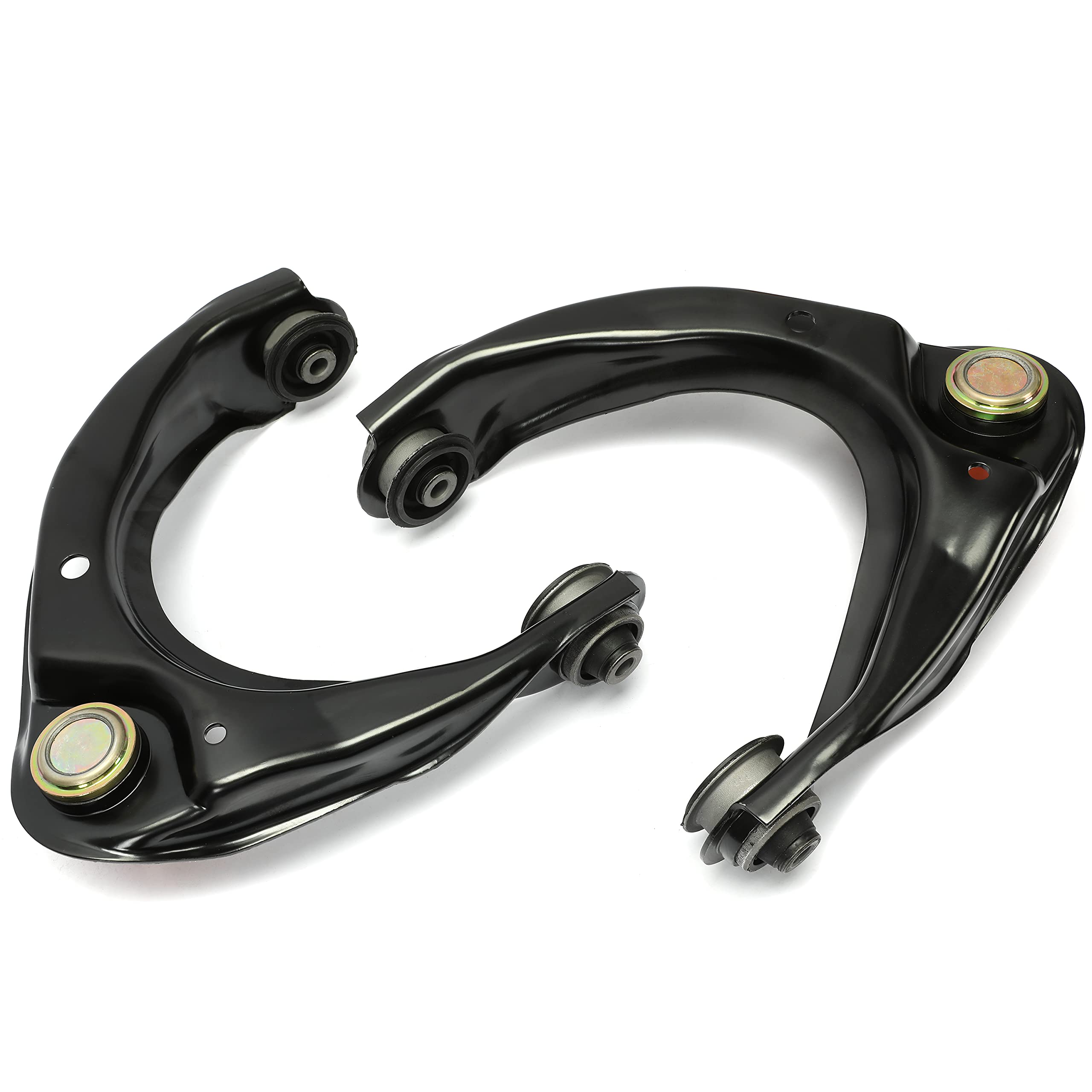 HECASA 14 pc Front Suspension Kit Upper Lower Control Arms w/Ball Joint Tie Rod Compatible with 2006-2007 Ford Fusion Lincoln MKZ Zephyr Mercury Milan