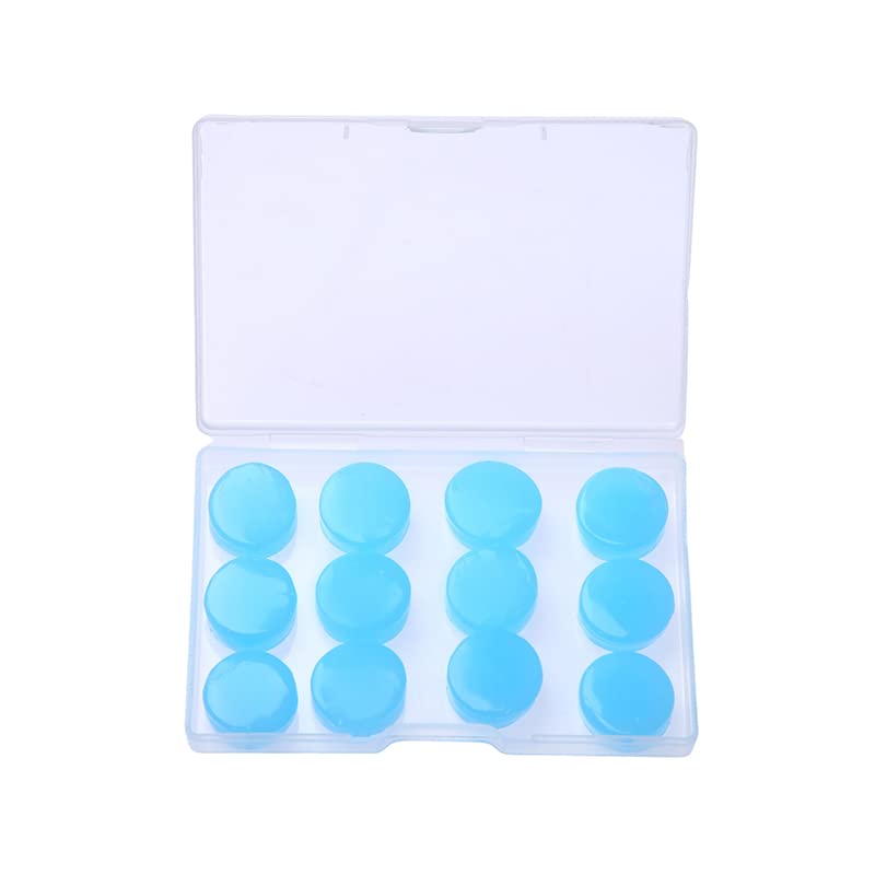 Longmed 6 Pair Pillow Soft Silicone Earplugs Waterproof Noise Cancelling Ear Plugs for Sleeping, Snoring, Swimming, Travel, Concerts and Studying