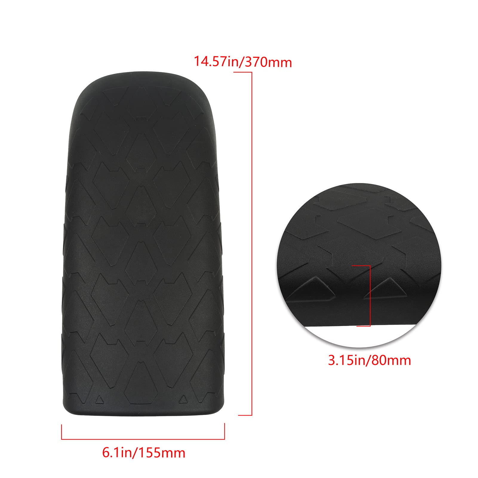 Komillion Automotive Center Console Cover for 2021-2022 Ford Bronco Sports Center Console Armrest Box Scratch Resistance Armrest Cover