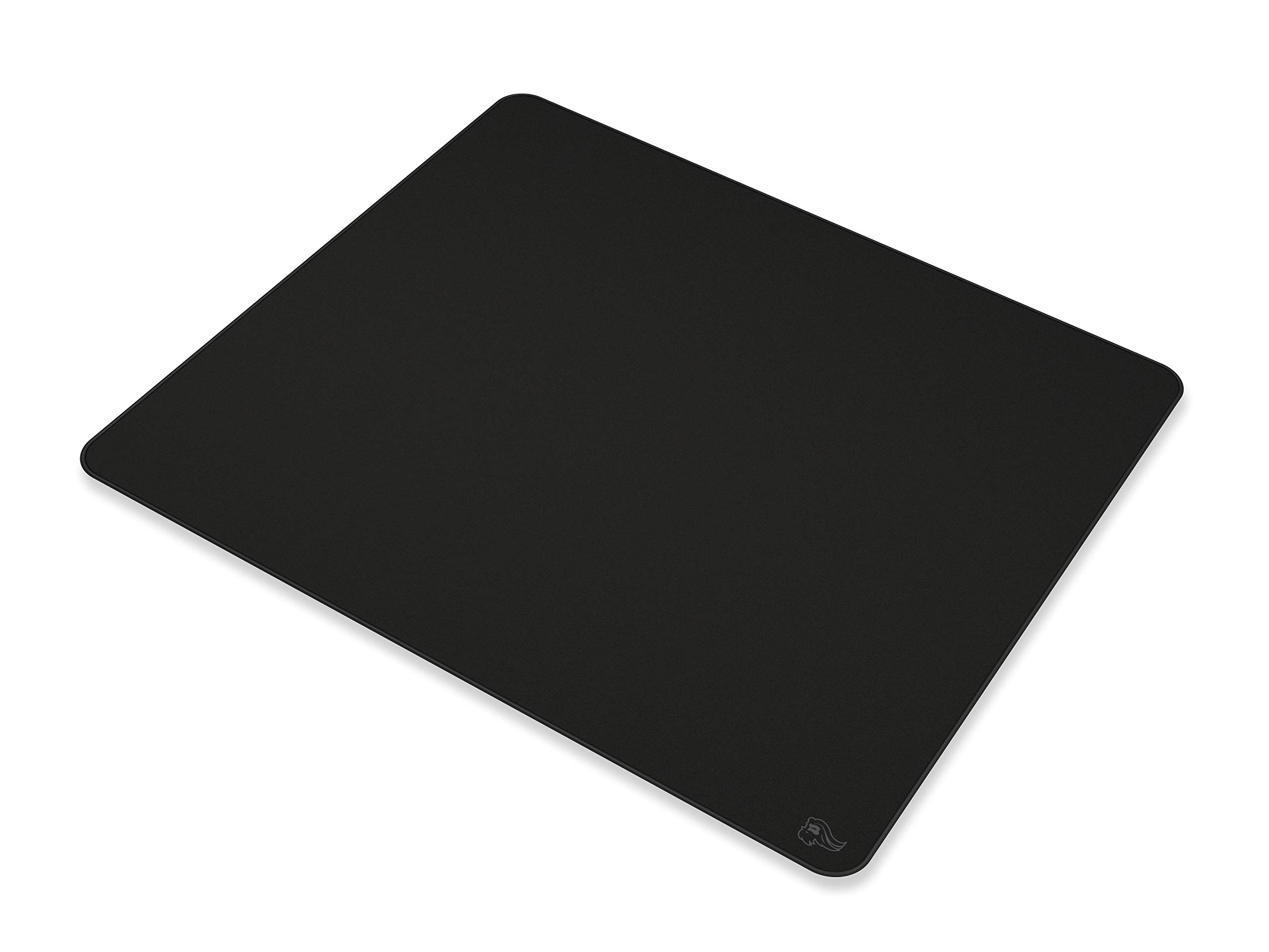 Glorious XL Gaming Mouse Mat/Pad - Stealth Edition- Large, Wide (XL) Black Cloth Mousepad, Stitched Edges | 16"x18" (G-XL-Stealth)