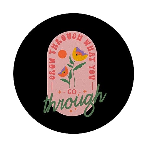 Retro Vintage Trendy Funky Hippie 60s 70s Aesthetic PopSockets Standard PopGrip