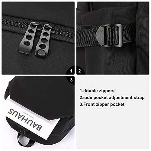 SEEKSOP Laptop Backpack for Men Work Business Backpack for Women Knapsack Computer Bags Fit 15.6" Laptop