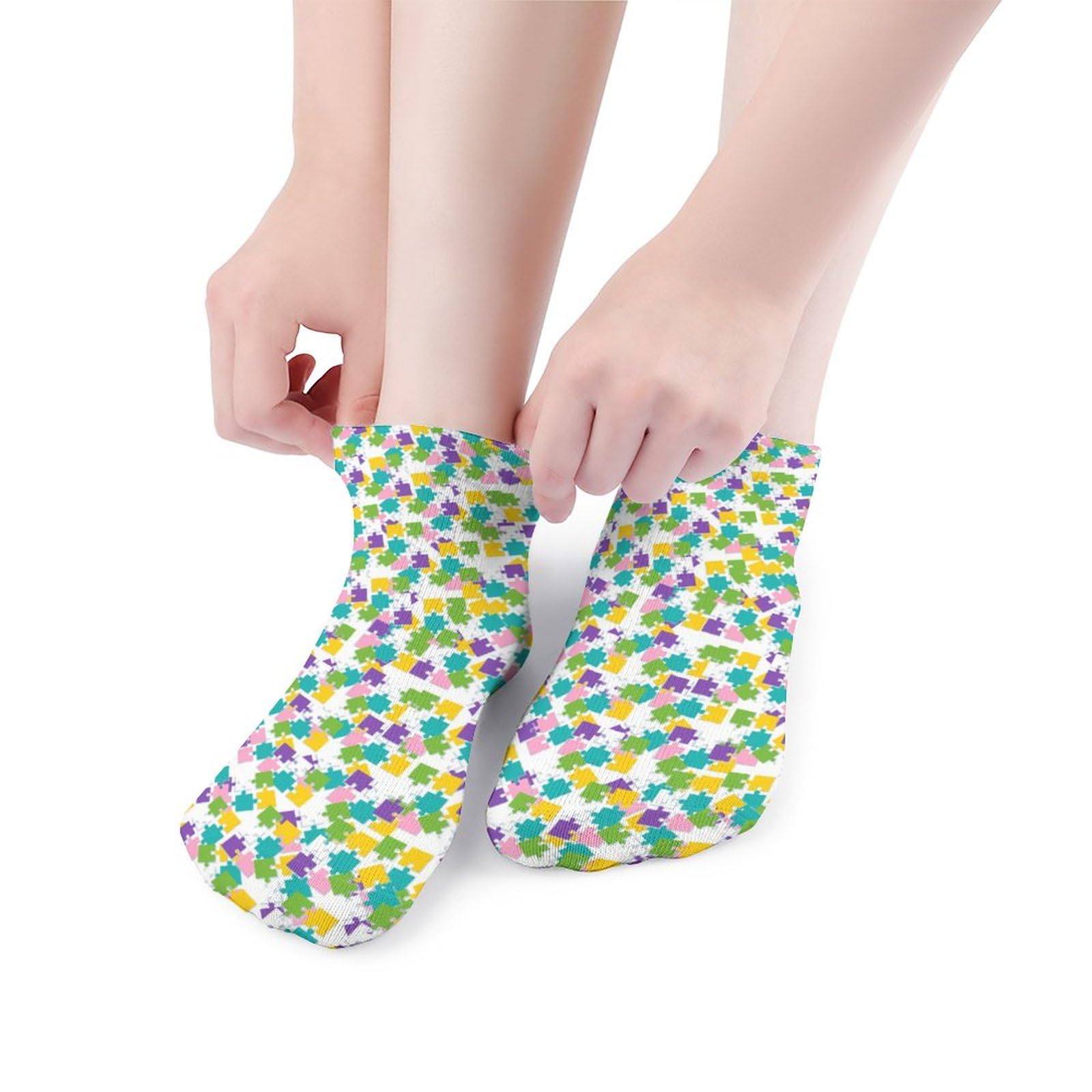 Funny Socks for Women Low Cut Socks Crazy Ghana Kente Cloth Lady Ankle Boat Socks