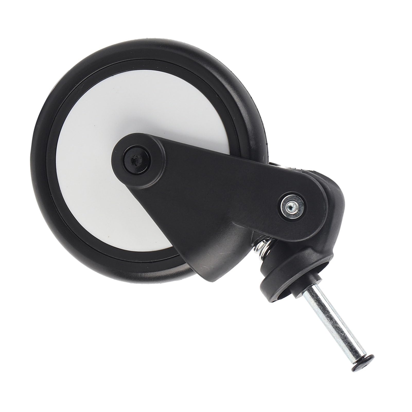 GLOGLOW Front Wheel Set for Baby Jogger, Premier Strollers Replacement Caster Wheels Set Baby Strollers Rubber Wheels Accessories Yoya Vovo Wheel Kids Carriage with Tools(Front Wheel)