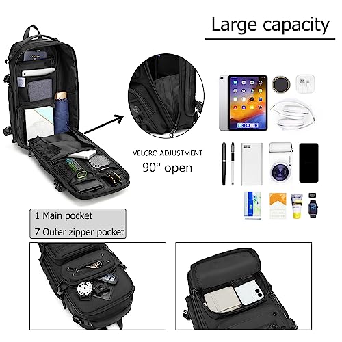 OZUKO Travel Sling Bag for Men Women,Large Capacity Multipurpose Chest Bag and Mini Crossbody Phone Bag