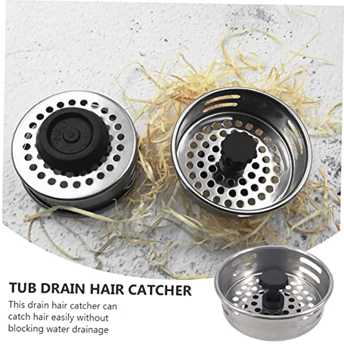 RHRYTCH 4pcs Kitchen Sink Strainer Bath Sink Bathtub Filter Hair Sink Tub Drain Remover Bath Filter Sink Drain Shower Drain Hair Catcher Shower Drain Hair Kitchen Drain