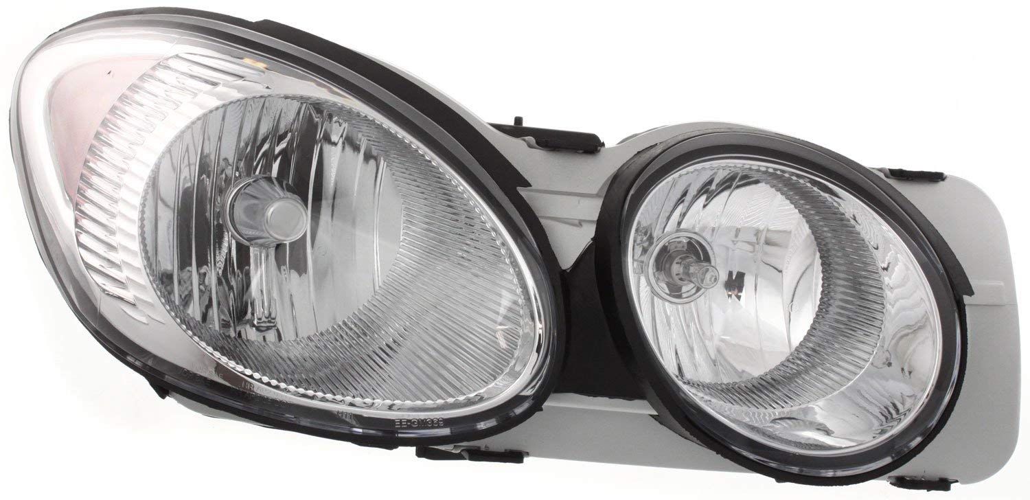 Evan Fischer Driver and Passenger Side Headlight Compatible with 2005-2007 Buick LaCrosse & 2005-2007 Allure - GM2518142, GM2519142