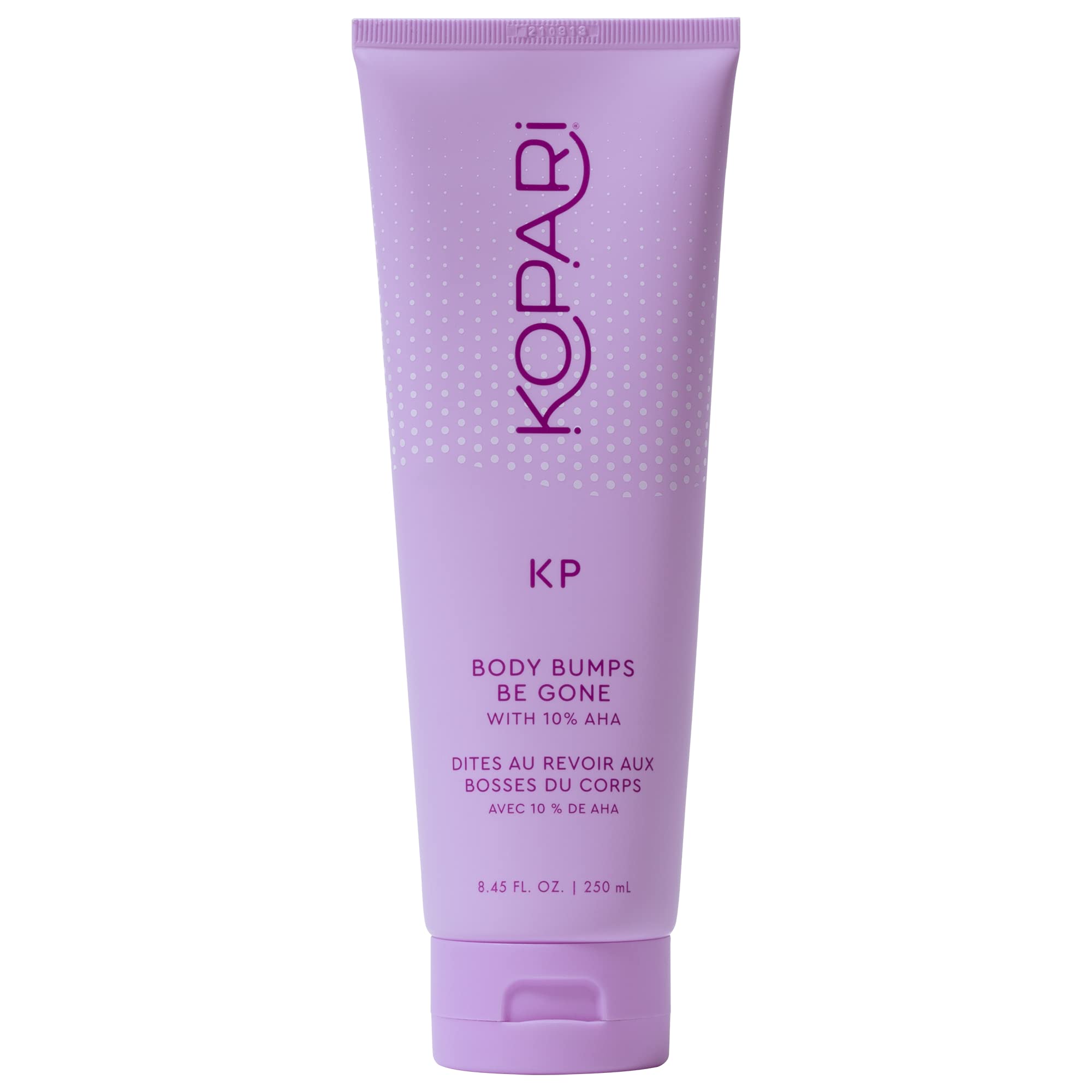 Kopari KP Body Bumps Be Gone Exfoliating Body Scrub with 10% AHA, to Smooth Skin, Reduce Bumps, Decongest Pores, Clarifying, Gently Exfoliate & Wash | 8.45 fl oz Tube