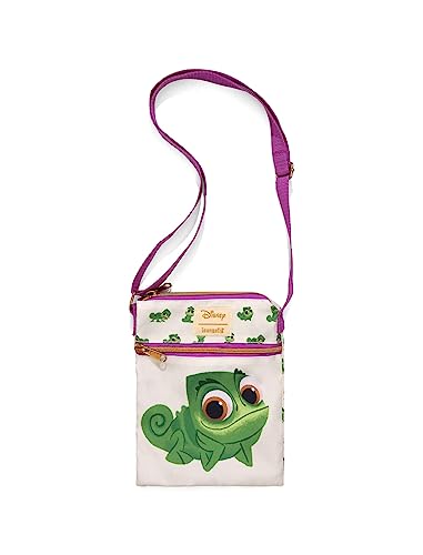 Loungefly Disney Tangled Pascal Passport Crossbody Bag