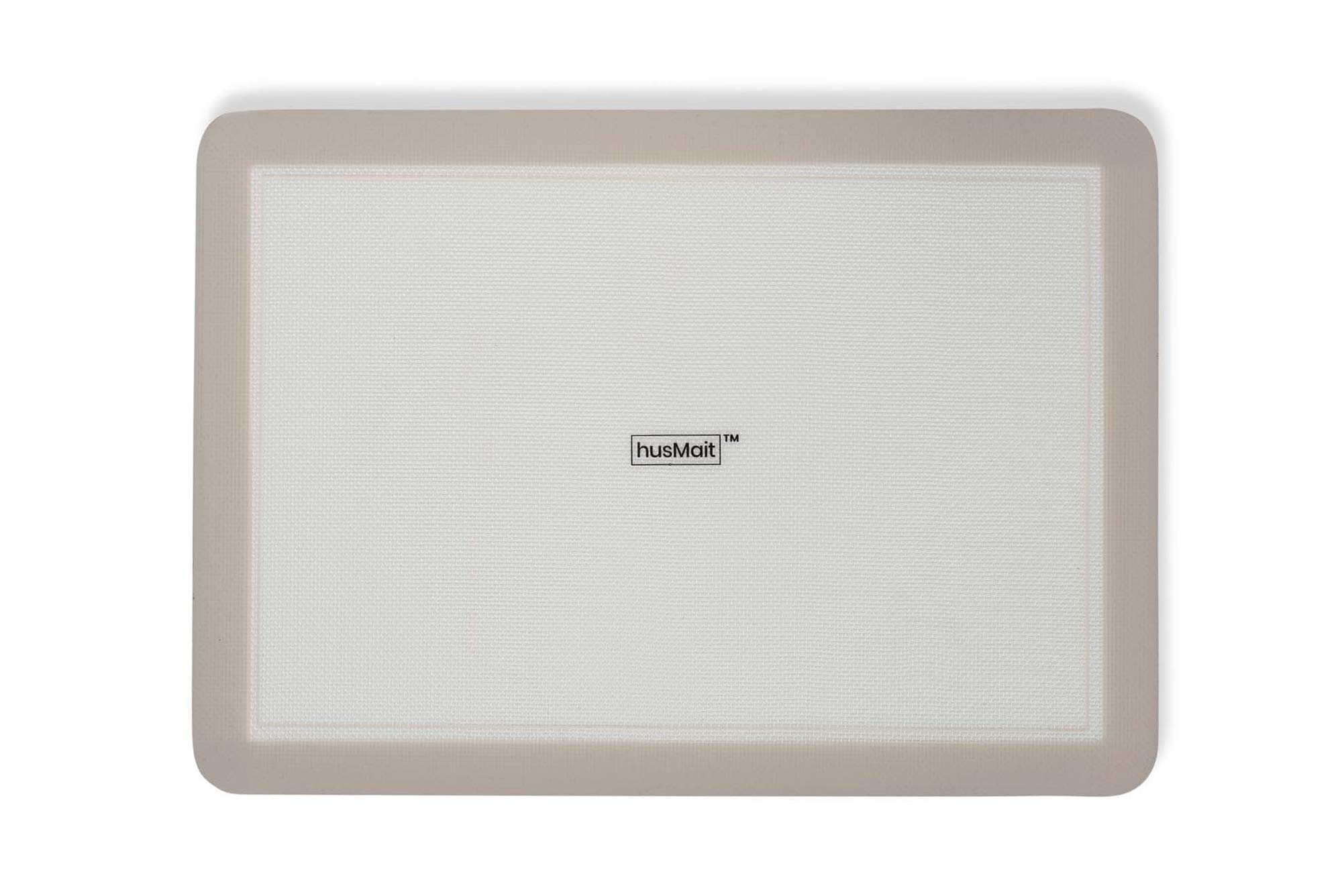 husMait Silicone Baking Mat - Premium Kitchen Pastry Mat for Rolling and Baking Prep - Great for Making Dough, Pastries, Pizza and Pie