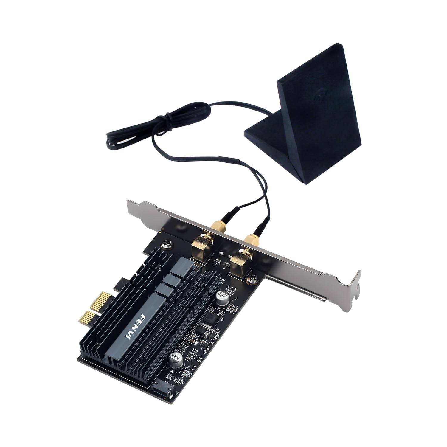 FENVi AX3000 WiFi 6 PCIe BT5.3 Card AX200NGW PCI-E WiFi Adapter Wi-Fi 6 802.11ax Card Internet Network Wireless PCIe Card Next-Gen MU-MIMO 2.4GHz 5GHz 3000Mbps 11AX Miracast vPro OFDMA WiFi nic