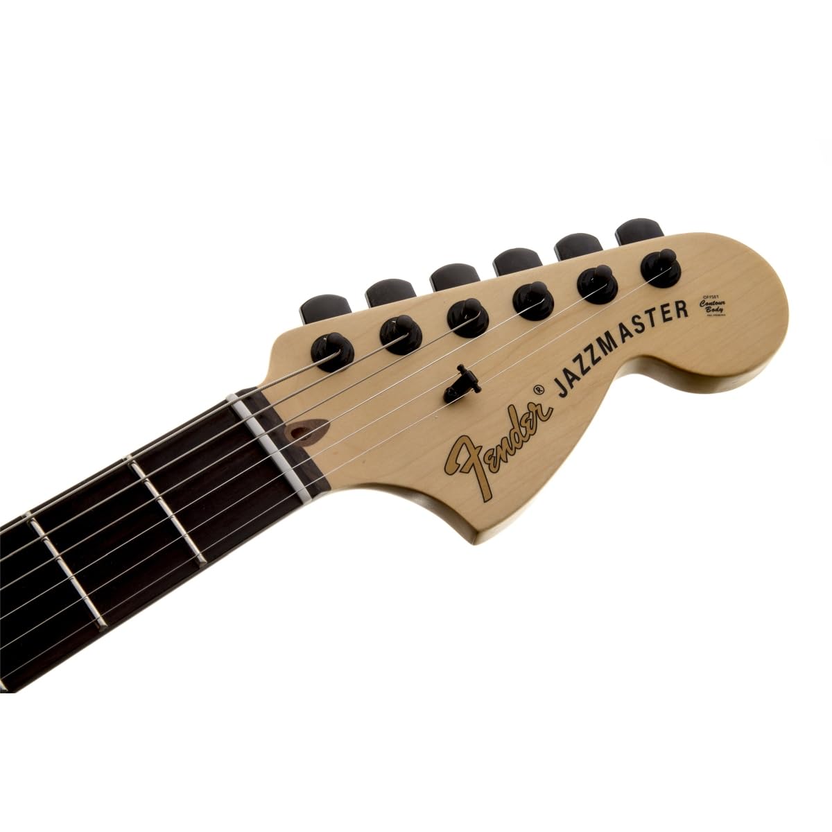 Fender Jim Root Jazzmaster Electric Guitar, Flat Black, Ebony Fingerboard
