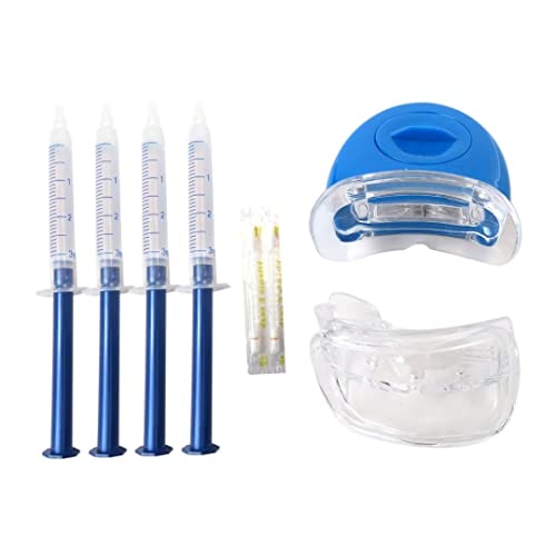 No Animal Byproducts 45% Carbamide Peroxide Dental Professional Strength White Gel Tooth Teeth Whitening Kit (1) Light