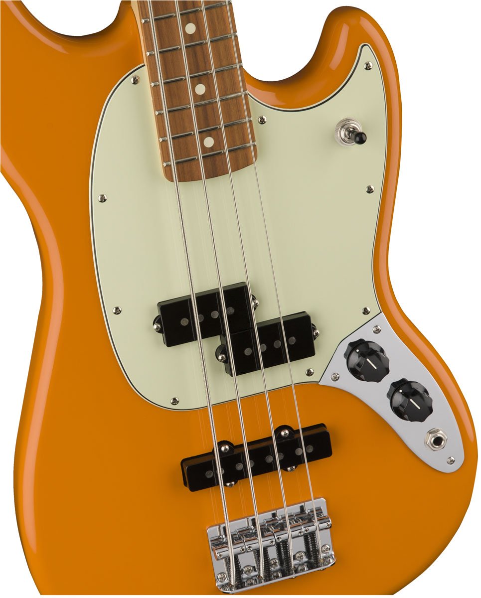 Fender Mustang Bass PJ - Capri Orange