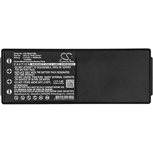 KASLNOUO BA214061 Replacement Battery for HBC Spectrum 2 Spectrum 3 Spectrum D FUB10AA PN BA213020 BA213030 BA210040 BA214060 BA214061 BA213031 (6.0V 2000mAh)