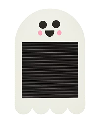 Kate & Milo Ghost Letterboard Set, Spooky Halloween Décor, Halloween Photo Prop Sign, Reusable Message Board Sign for Fall, Ghost Wall Décor, Adorable Modern Fall Decor, 147 White Letters