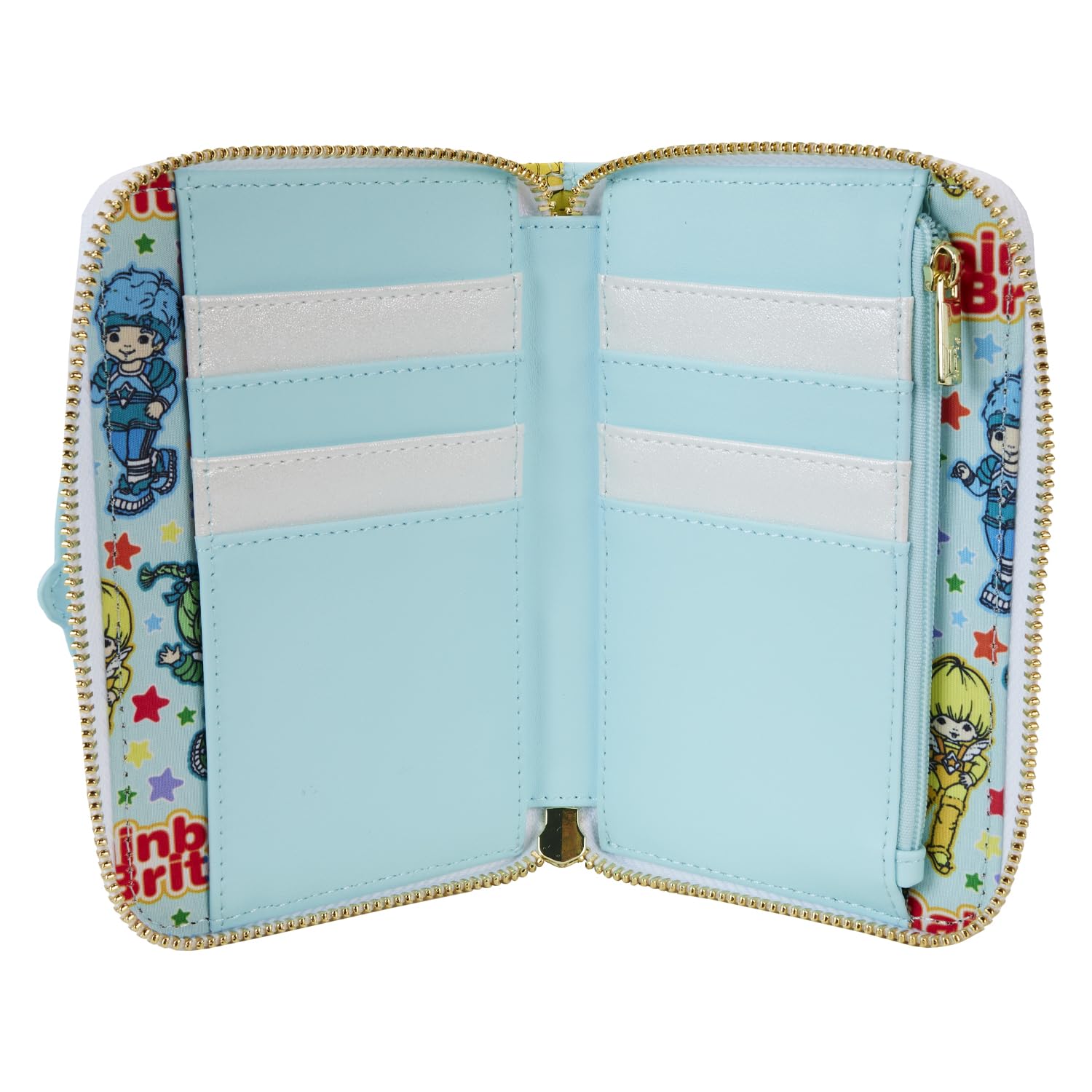 Loungefly Rainbow Brite Color Castle Zip Around Wallet