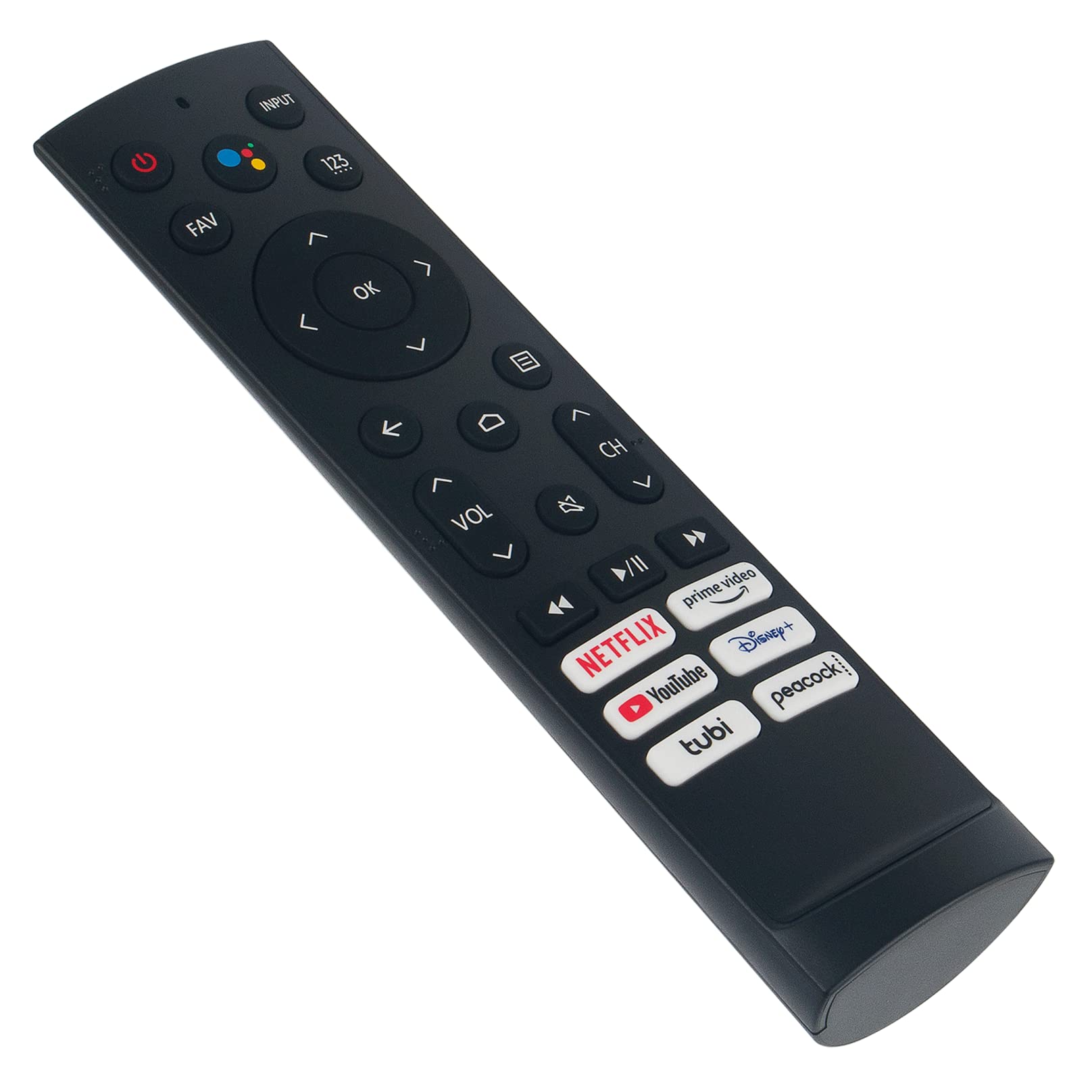 ERF3A90 Replacement Remote Control - ALLIMITY - fit for Hisense Android Smart TV Remote Control 75A6H 70A6H 65A6H 55A6H 43A6H 50A6H 65U8H 75U8H U8H 55U7G 65U7G 75U7G 55U78G