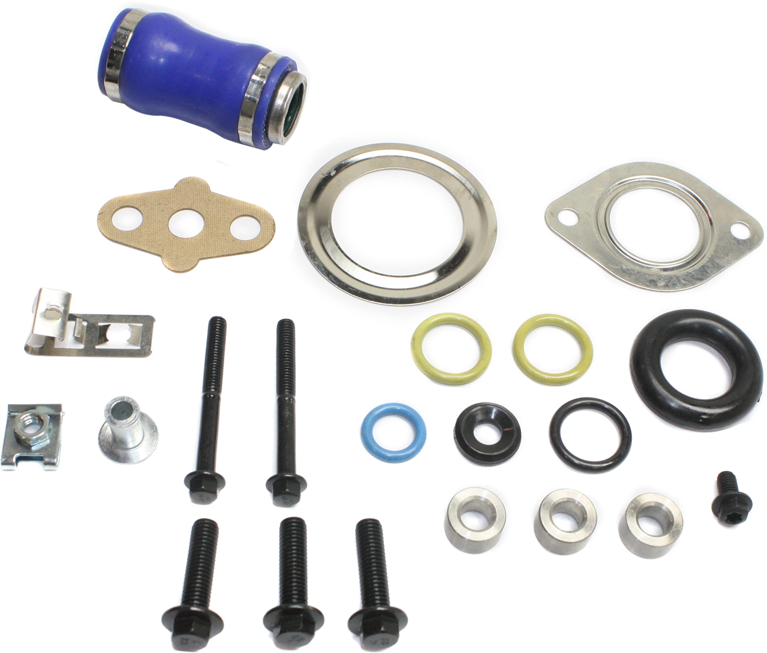 Garage-Pro EGR Cooler Kit Compatible with 2004-2005 Ford Excursion, Fits 2004-2005 Ford E-350 Club Wagon, Fits 2004-2010 Ford E-350 Super Duty with Straight Tube Core, from 9/22/03