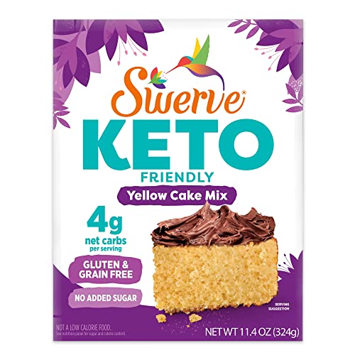 Swerve Sweets, Vanilla Cake Mix, 11.4 Oz