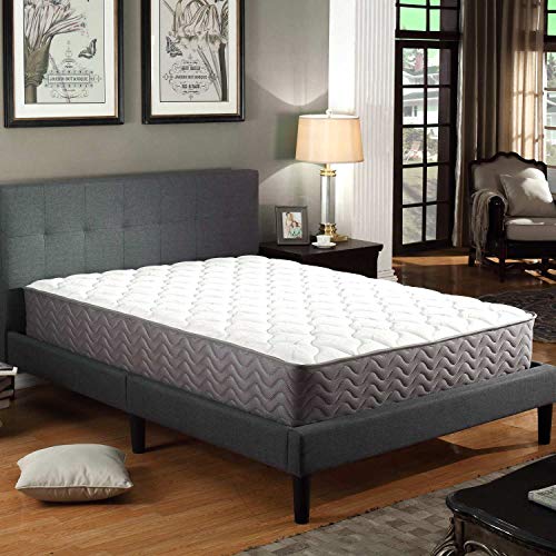 Swiss Ortho Sleep, 12" Inch Certified Independently & Individually Wrapped Pocketed Encased Coil Pocket Spring Contour Mattress - Full, White
